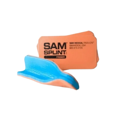 SAM Finger Splint, Orange/Blue - AP Services A/S